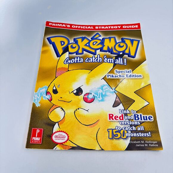 Pokemon | Video Games & Consoles | Pokemon Yellow Special Pikachu ...